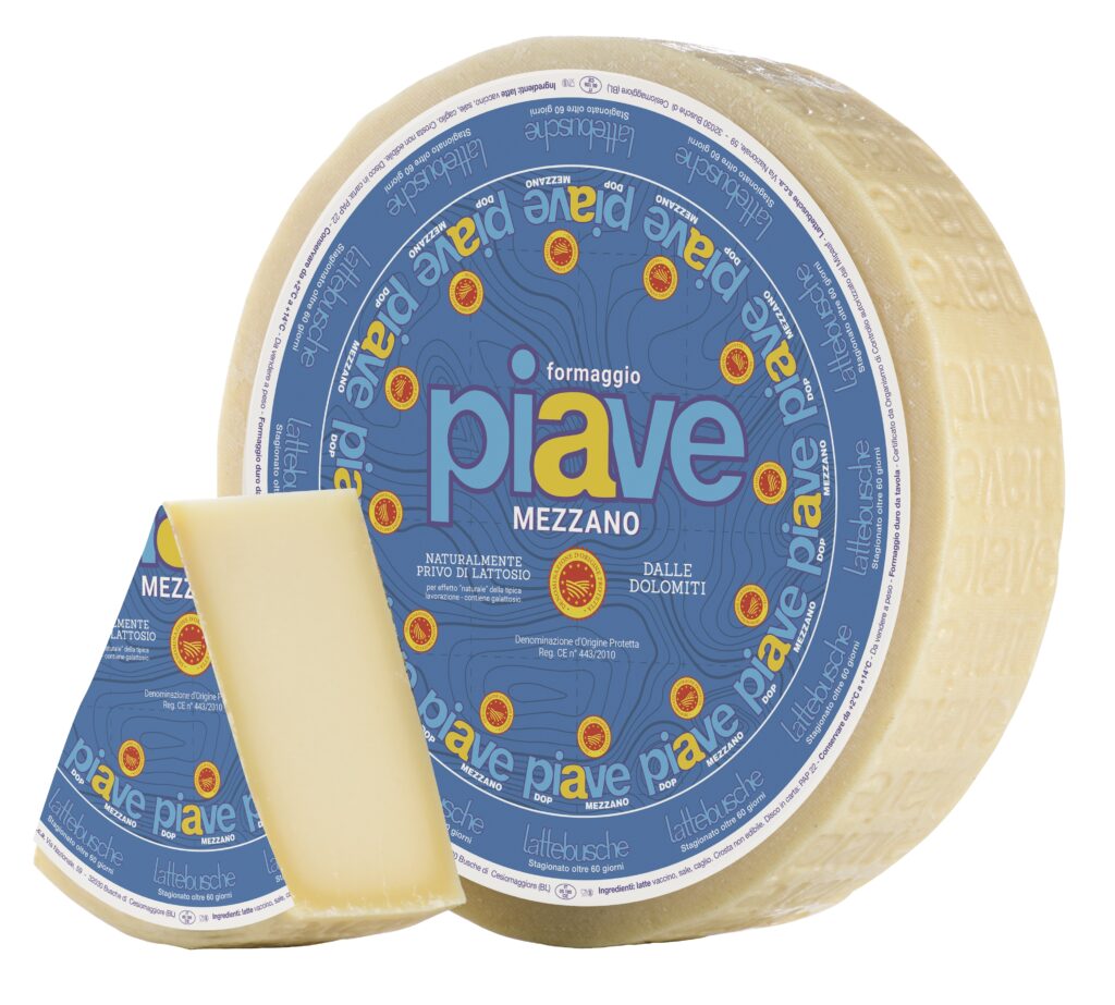 Formaggio Piave DOP Mezzano forma intera